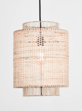 Rattan Lamp – Forest Lighting
